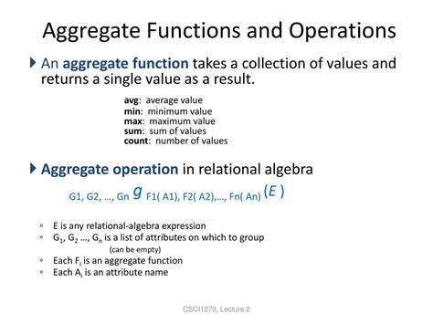 relational algebra ppt download