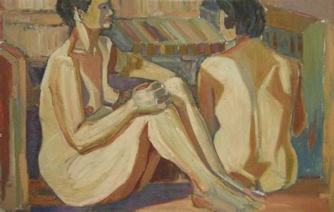 A Two Naked Women B Abstract Portrait National Gallery