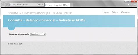Json Net Como Consumir Dados Em Aplicações Devmedia