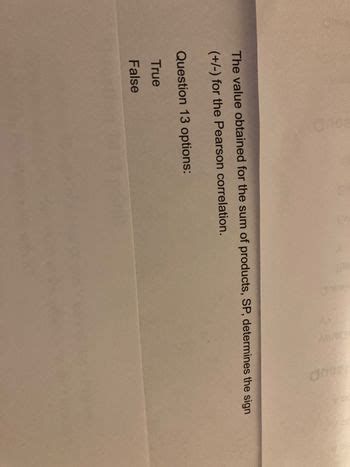 Answered The Value Obtained For The Sum Of Products SP Determines The Sign For The