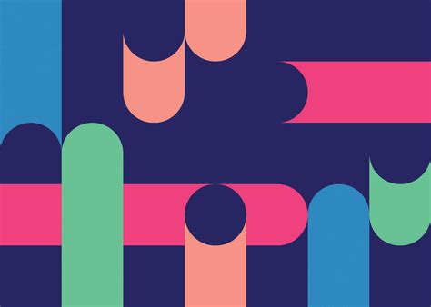 Circle Grid Postcards On Behance