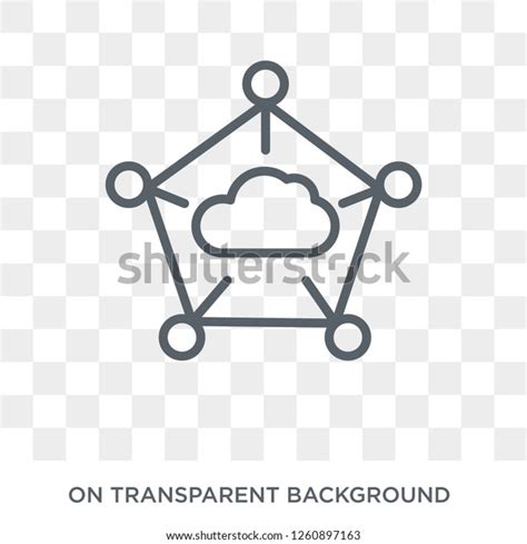 Edge Computing Icon Trendy Flat Vector Stock Vector Royalty Free
