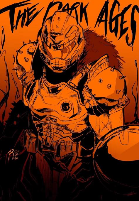 Doom Slayer Drawing