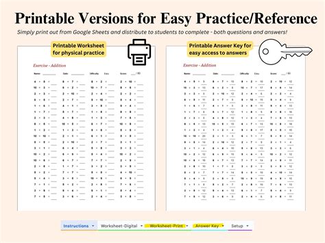 Maths Worksheets Generator Printable Maths Worksheets Digital Maths