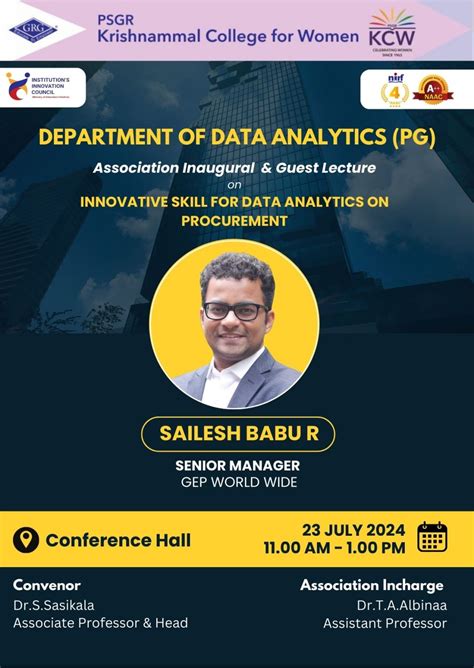 Psgr Krishnammal College For Women On Linkedin Dataanalytics