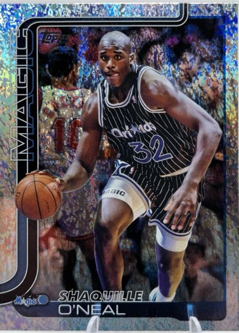 Shaquille Oneal Sandglitter 260 Prices 2025 Topps Basketball Cards