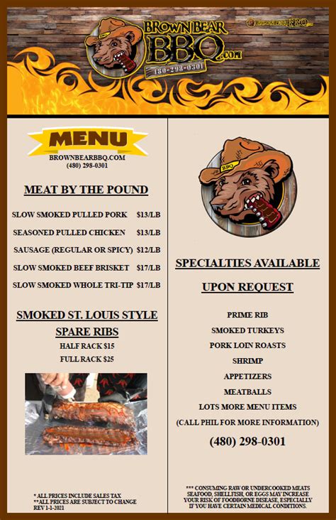 Brown Bear Bbq Taste Whats On The Grill