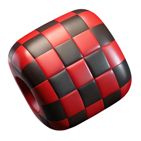 Impressive Traditional Red And Black Checkered Pattern Cutout
