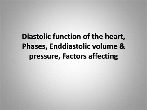 Echocardiographic Evaluation Of Lv Diastolic Function Pdf