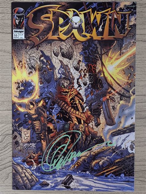 Spawn 55 Signed By Greg Capullo Fan Expo Toronto Last Year⛓️ Love This Cover Rspawn