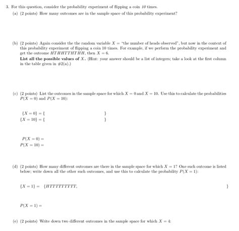 Solved For This Question Consider The Probability Chegg Com