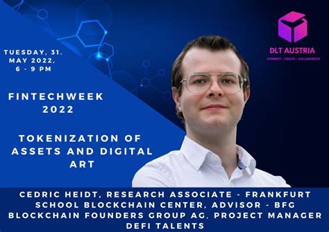 Dlt Austria On Linkedin Dlt Finance Tokenization Tokenisation Nft