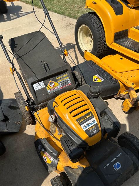 Cub cadet 48” rider and self propelled push mower - Lawn Mowers - Diana, Texas | Facebook ...