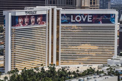 The Beatles At The Mirage Hotel Editorial Image Image Of Love
