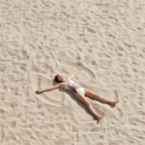 Sand Angels Sand Beach Life Beach