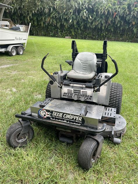 60 Inch Dixie Chopper Sit Down Riding Mower Commercial Lawnmower For