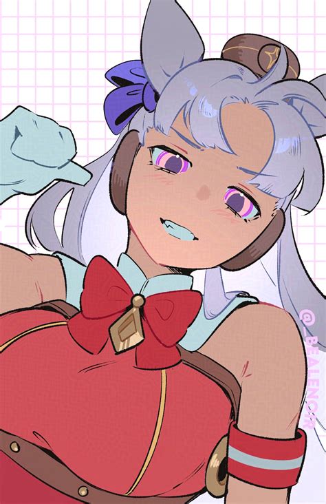 Bea Lenoir Gold Ship Umamusume Umamusume Adversarial Noise Commentary Highres 1girl