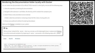 PHP Based Rendering Of TYPO3 Documentation PPT