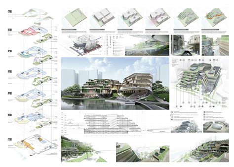 Proposed Design For Punggol Centre And Polyclinic Dca Architects