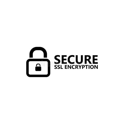 Secure Connection Ssl Icon Or Sign Stock Vector Illustration Of Color