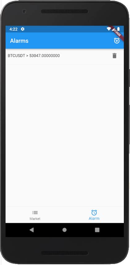A Flutter Project Aims To Basically Listing Crypto Market Prices And
