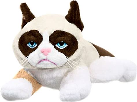 Grumpy Cat Grumpy Cat 8 Plush Laying Down Ganz Toywiz