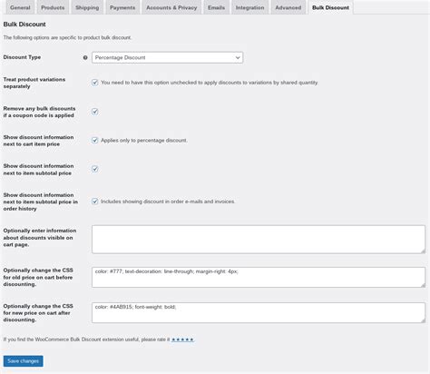 How To Apply Bulk Discount In Woocommerce Themelocation