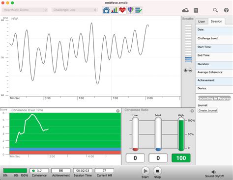 Emwave Pro Software Tour