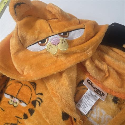 Garfield Movie Pajama Costume One Piece Adult Unisex 2x 18 20 Ebay
