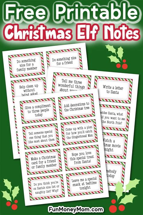 Elf On The Shelf Printables Notes Printable New Year Banners