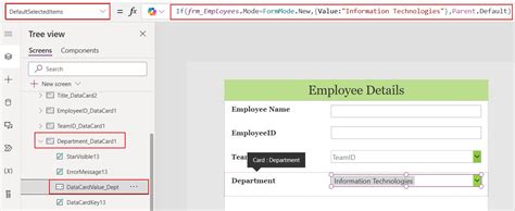 how to set default value in power apps dropdown enjoy sharepoint