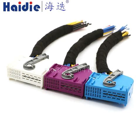 1 20 Conjuntos De Chicote De Fios De Conector Automotivo 10916662