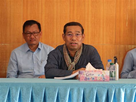 ឯកឧត្តម អ៊ូច ភា អញ្ជើញជួបសំណេះសំណាលជាមួយ មន្រ្តីមូលដ្ឋាន អាជ្ញាធរភូមិ ឃុំ នៅស្រុកបូរីជលសារ