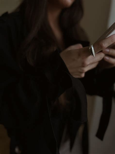 Kene ვერცხლის ბეჭედი ეშვი