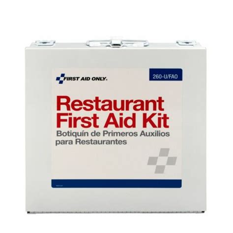 Restaurant First Aid Kit Aed Brands