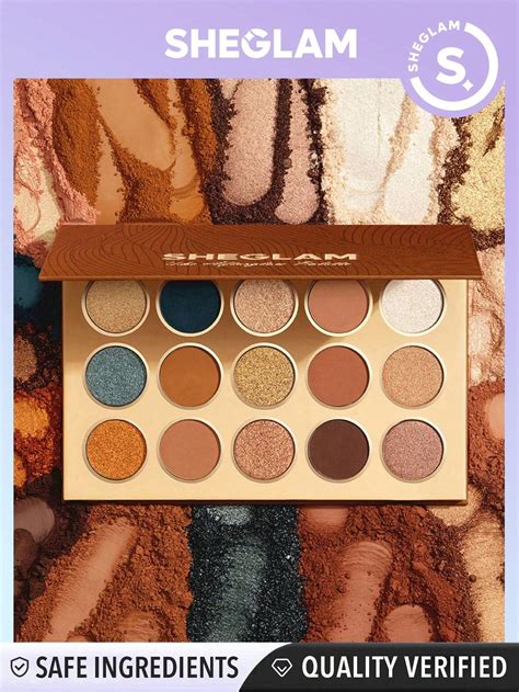 Sheglam Afterglow Palette 15 Color Matte Gilding Shimmer Eyeshadow