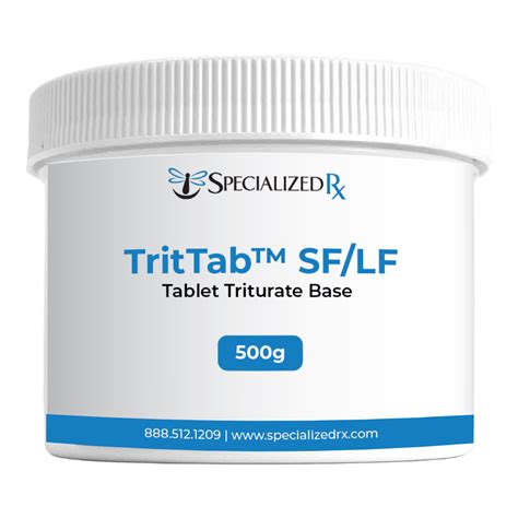 Rapid Dissolve Tablets Specializedrx