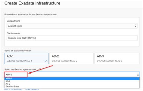 exadata x8m on oracle cloud infrastructure oci