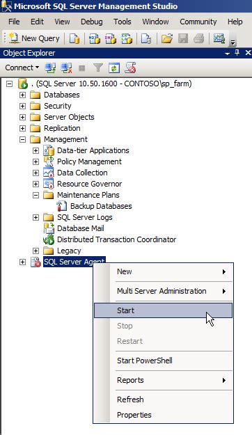 scheduling sql backups for sharepoint todd klindt s office 365 admin blog
