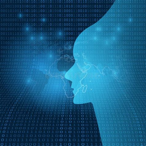 Dark Futuristic Machine Learning Artificial Intelligence Cloud Computing Automated Support