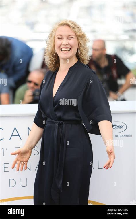 Actress Eva Melander Attending The Photocall For Grans During The 71st Annual Cannes Film