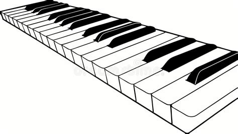 Keyboard Outline Computer Input And Typing Tool Vector Design
