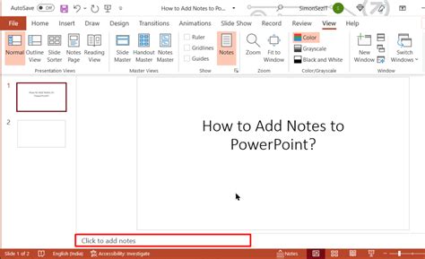 what is slide notes in powerpoint at jessica hincks blog