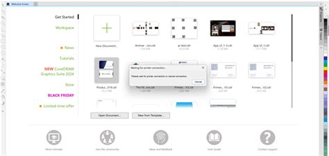 why i see this error coreldraw graphics suite for windows