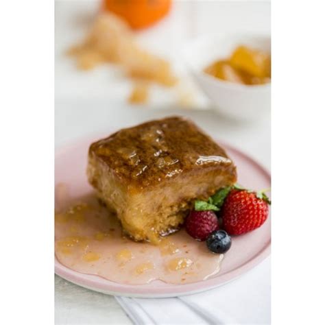 Square Stem Ginger Pudding With Ginger Sauce 12 X 185gm Parkers