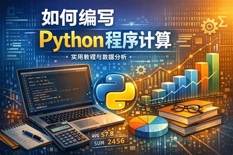 如何编写python程序计算