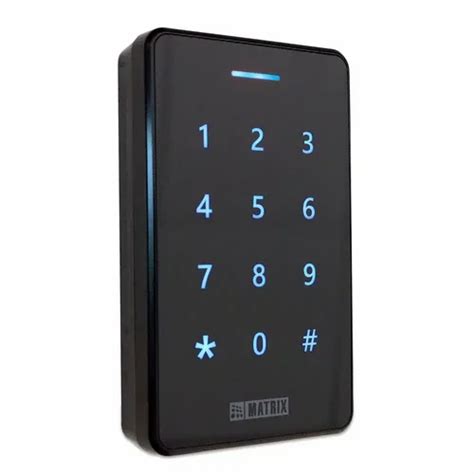 Matrix Keypad And Em Prox Card Based Access Control Reader Cosec Atom