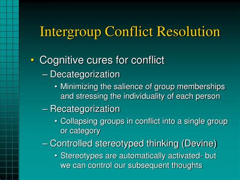 Ppt Intergroup Conflict Powerpoint Presentation Free Download Id