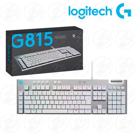 Teclado Logitech G Tactile Lightsync Rgb White