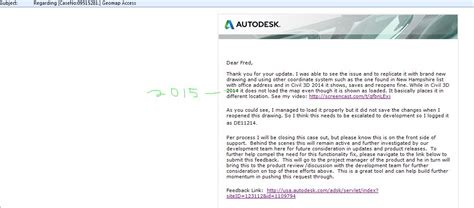 Confirmed Defect Geomap Autodesk Community